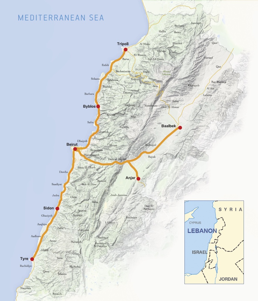 Lebanese Route | Umayyad Route
