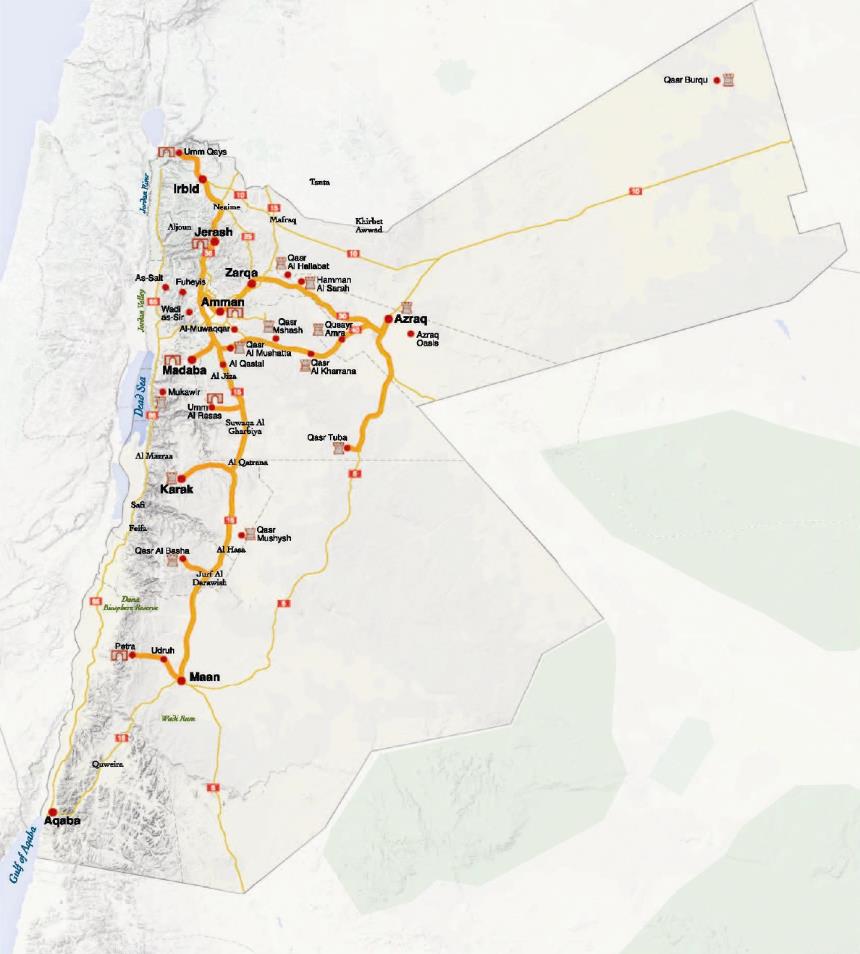 Jordanian Route | Umayyad Route